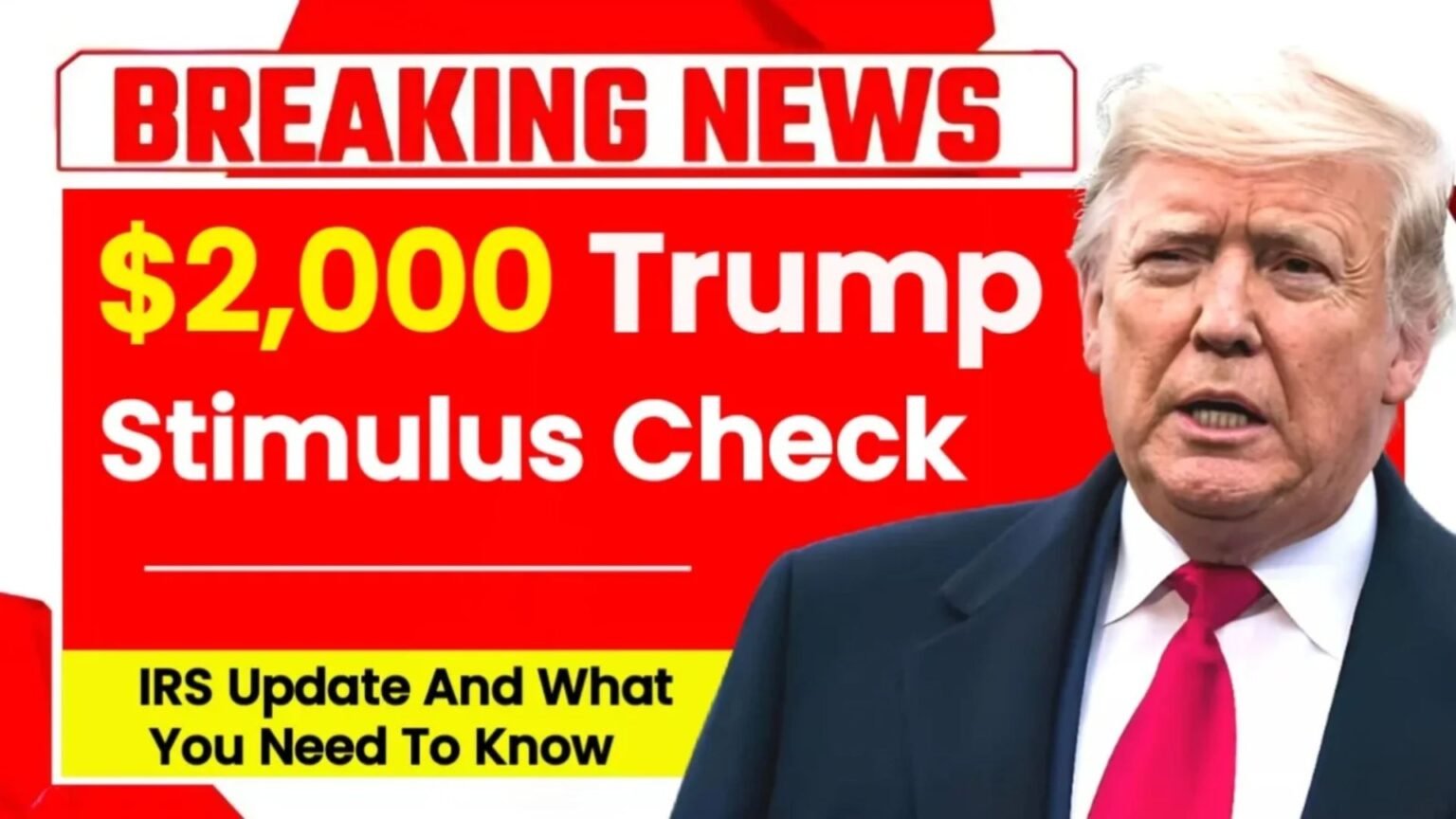 $2,000 Trump Stimulus Check in November 2025? Here's What the IRS ...