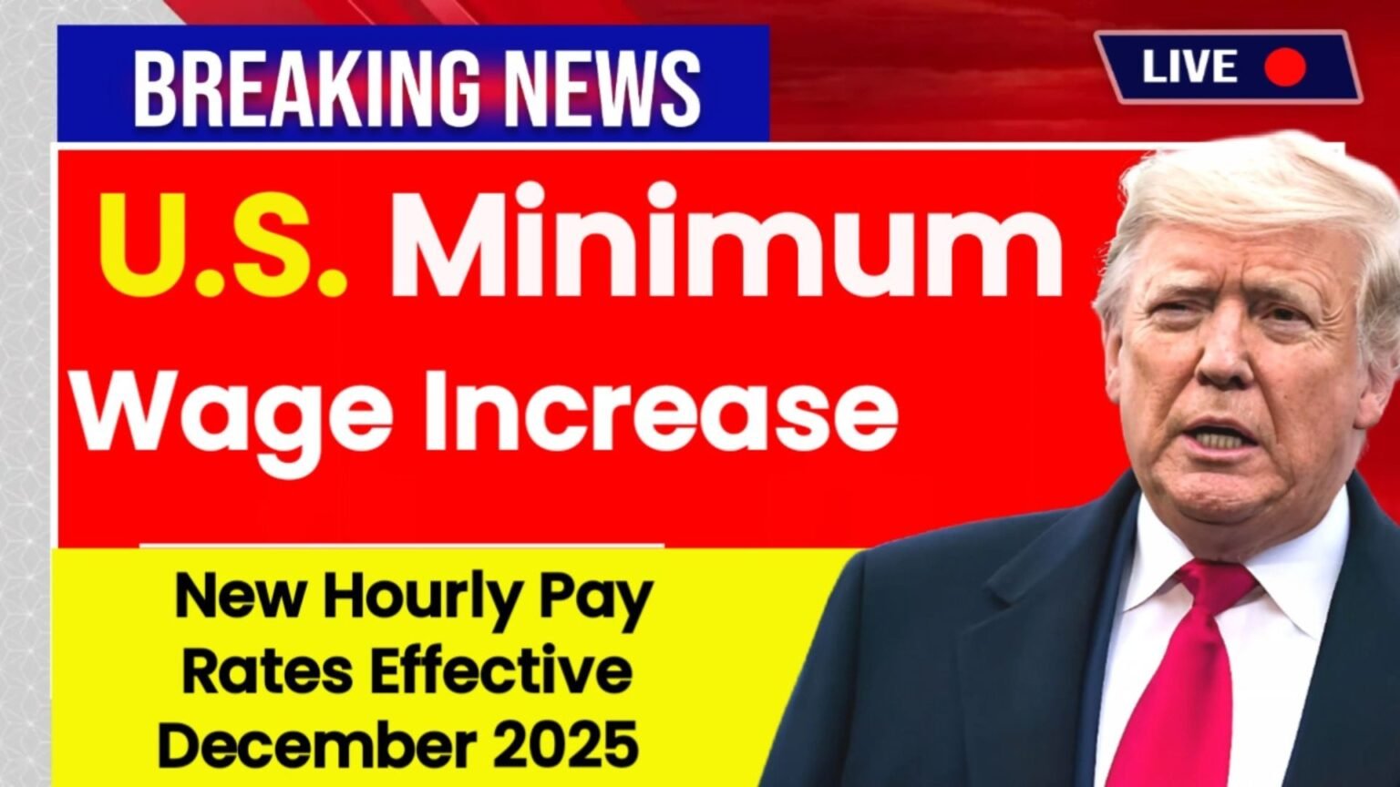 U.S. Minimum Wage Increase: New Hourly Pay Rates Effective November ...